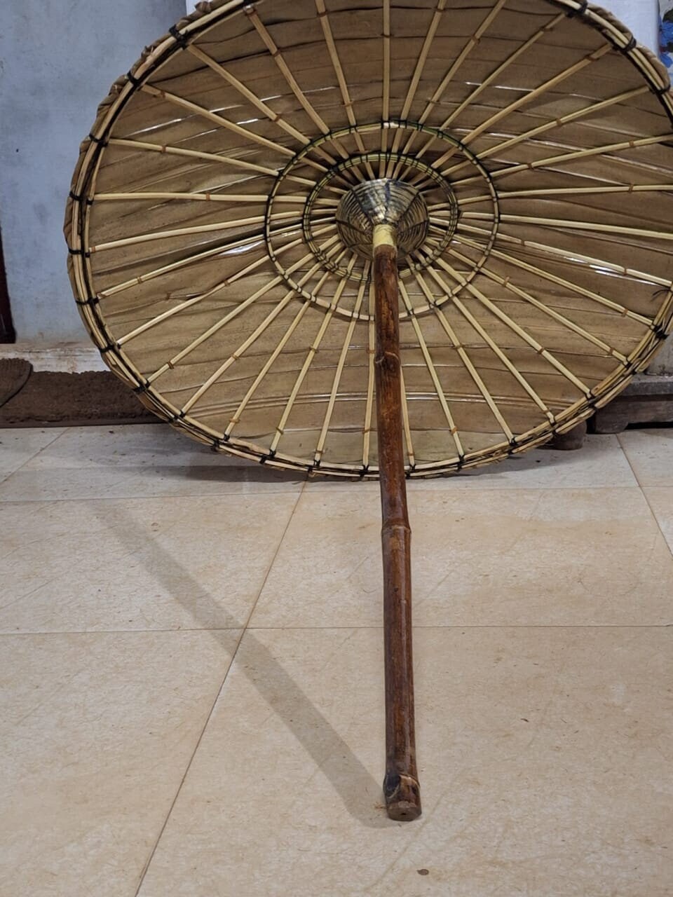 Olakkuda,Ola kuda,Kerala traditional Umbrella,Palmyra leaf umbrella,Ma ...